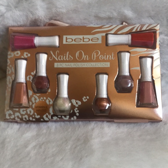 bebe | Makeup | Bebe Nails On Point 8 Pc Nail Polish Collection | Poshmark